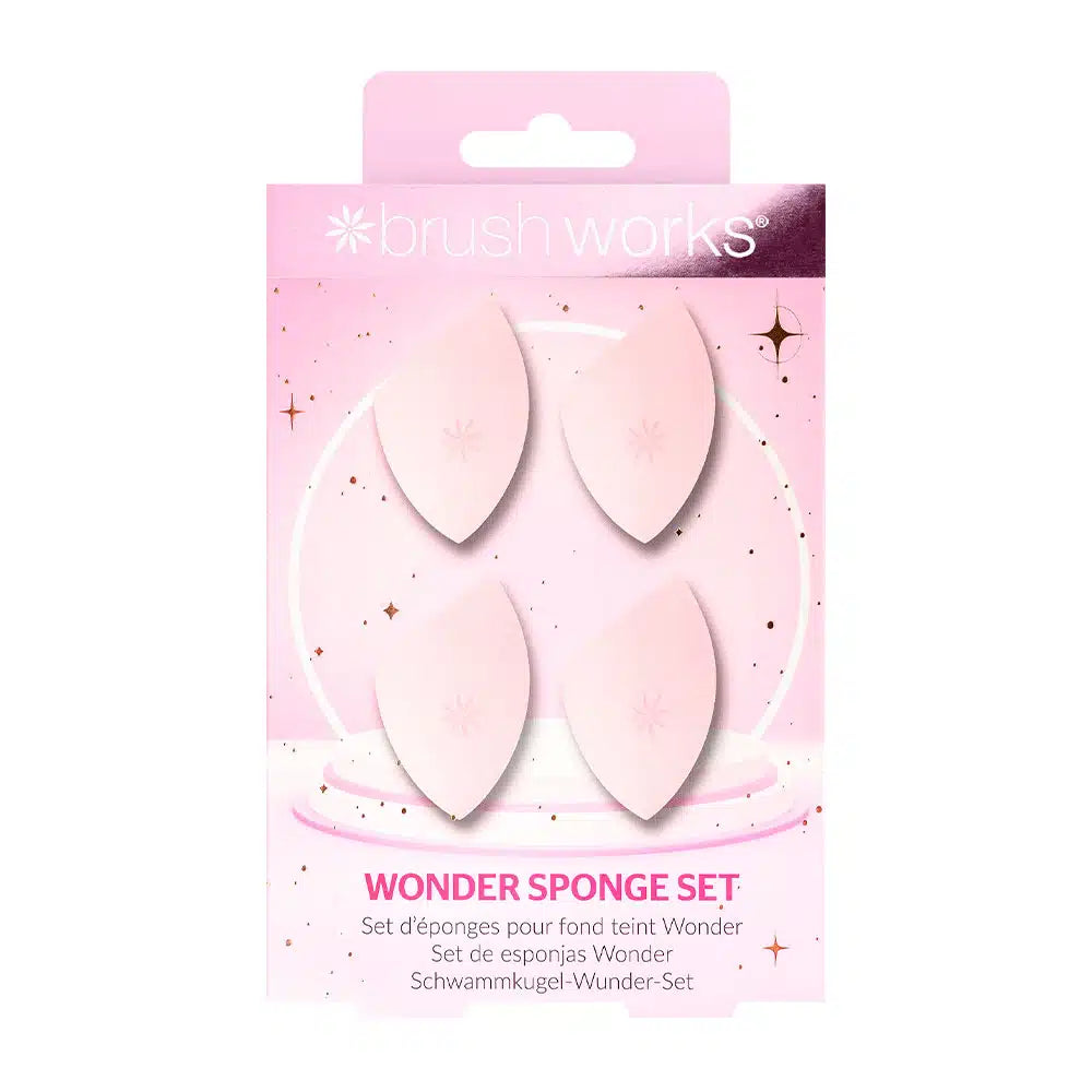 Brushworks Wonder Sponge Set 4 Pack – Skin Care Albania